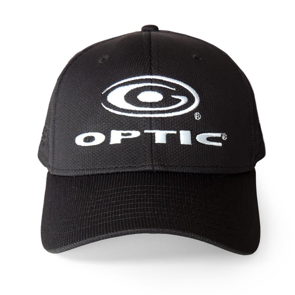 Cloud Fitted Black and White Perfect Fit Hat – OPTIC GOLF